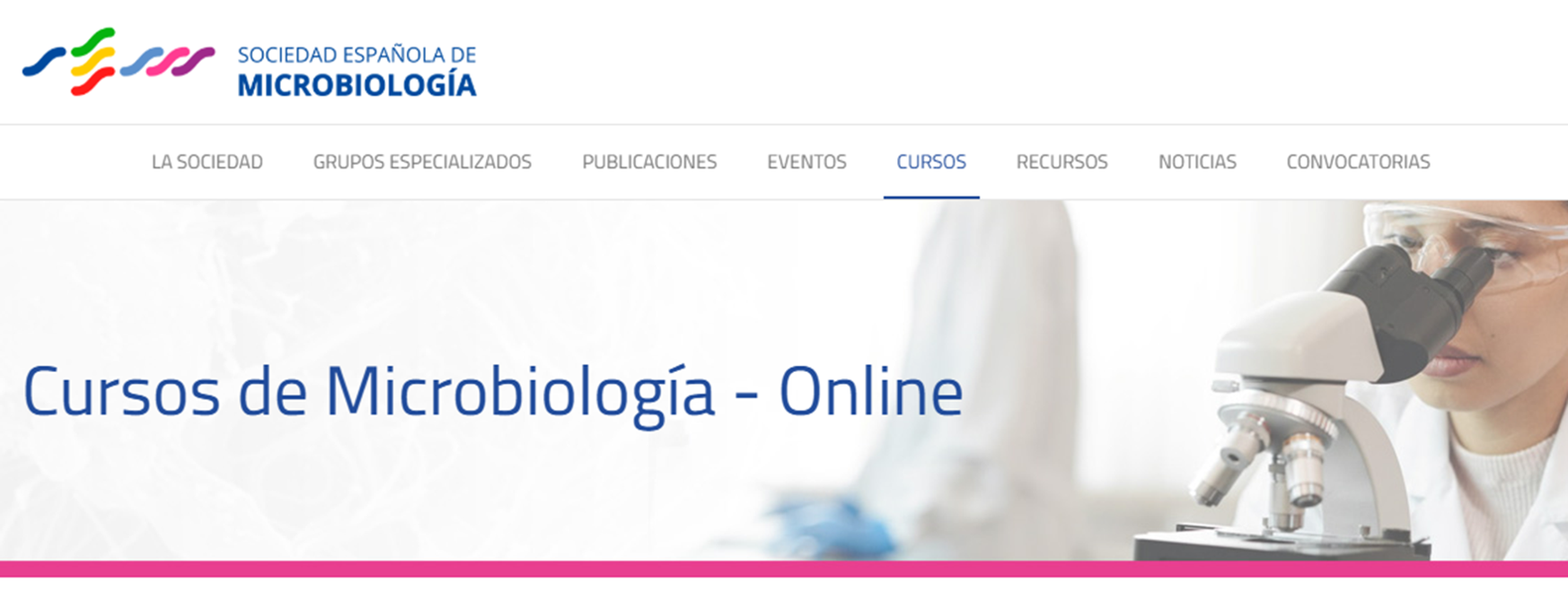 Online Courses of the SEM (2nd semester) - Spanish Society of Microbiology